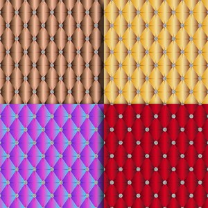 Tufted Digital Paper, Silver Glitter Buttons, Luxury Backgrounds ...