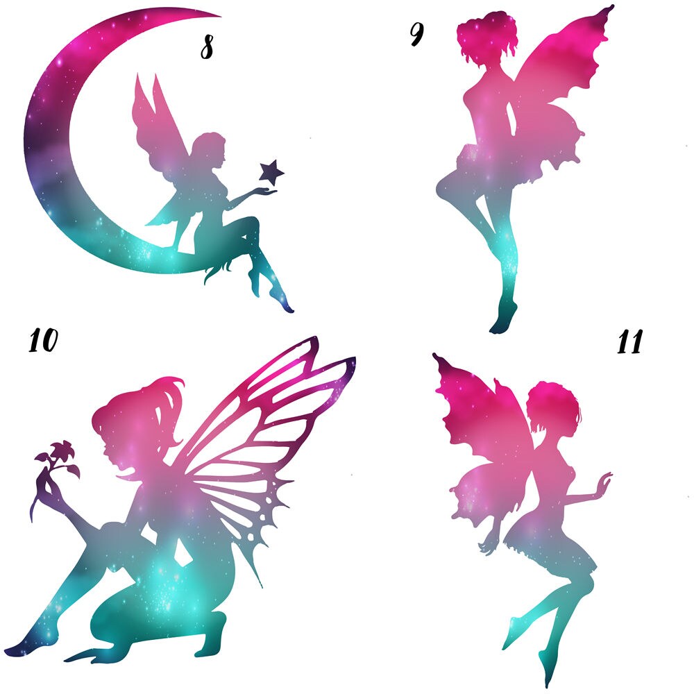 Galaxy Fairies Fairy Clipart Cosmic Clip Art Rainbow Fairy | Etsy Canada