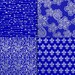 Royal Blue, Silver Glitter Pattern, Blue Digital Paper, Glitter Texture ...