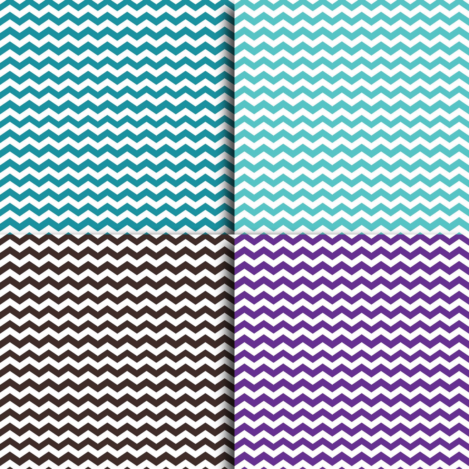 Chevron Paper Pack Digital Paper Chevron Backgrounds - Etsy