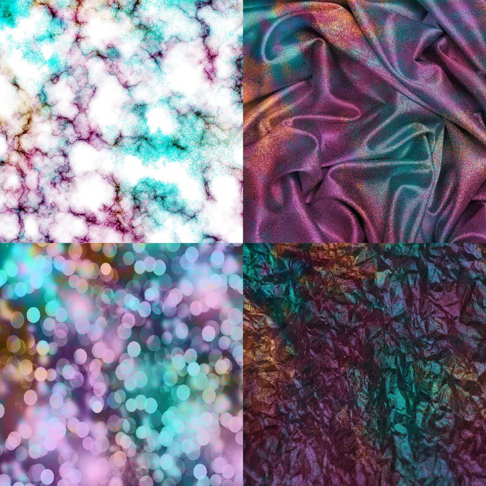 Peacock Colors Digital Paper Peacock Textures Abstract - Etsy