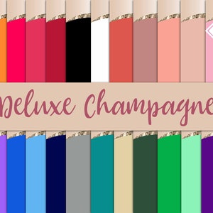Deluxe Champagne, Digital Paper, Quartz Ivory, Glitter Sparkle, Card ...