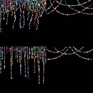 Unicorn Colors, String Lights Clipart, Chandelier Clip Art, Fairy ...