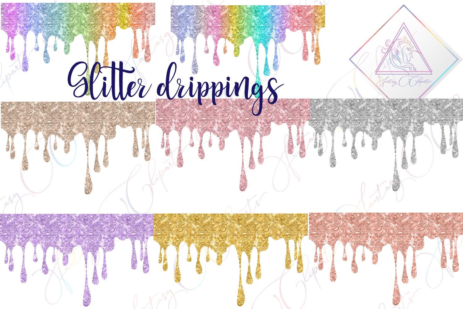 Glitter Drippings Dripping Overlay Sparkling Drips Liquid - Etsy