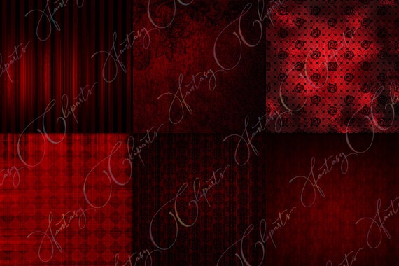 Red Gothic Background