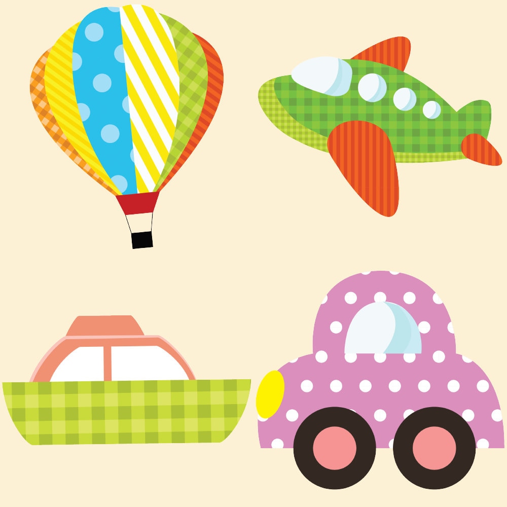 Cute transportation transport clipart air transportation | Etsy