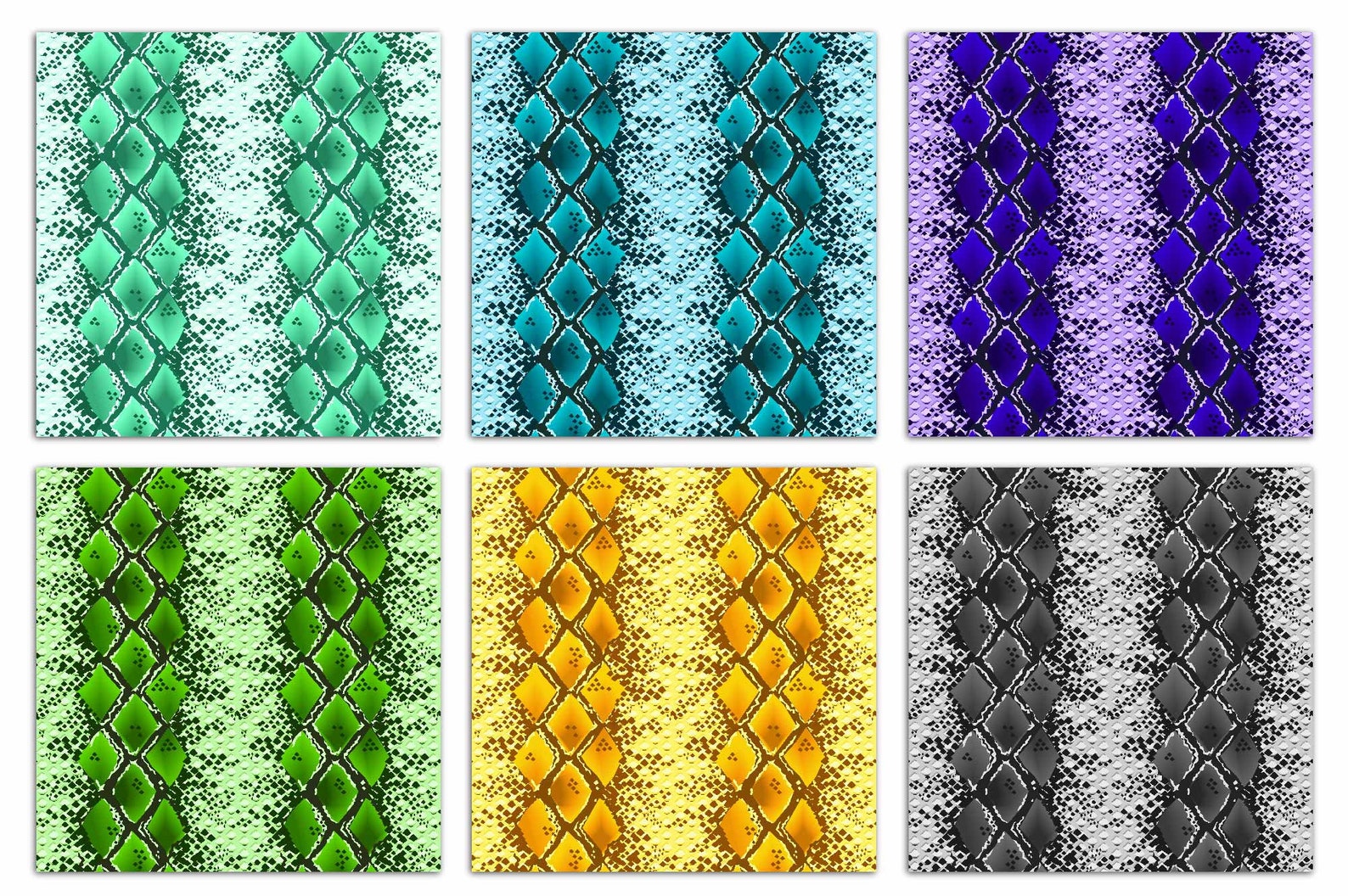 Snake Textures Digital Paper Seamless Pattern Animal - Etsy