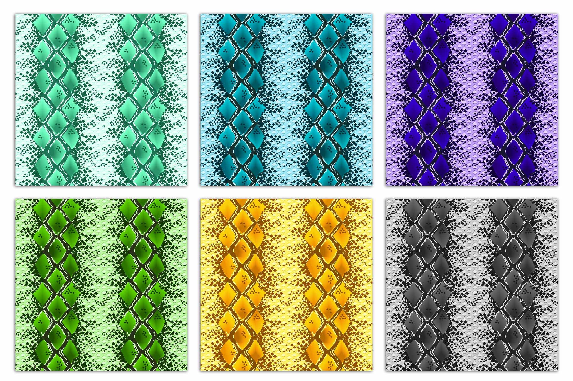 Snake Textures Digital Paper Seamless Pattern Animal - Etsy