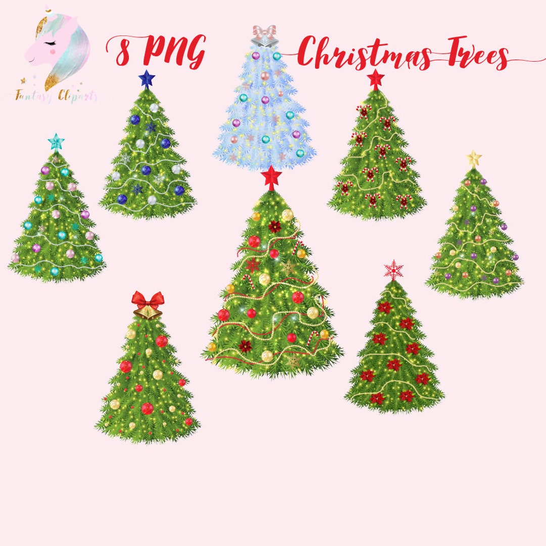 Christmas Trees, Christmas Clipart, Tree Clip Art, Christmas Decor ...