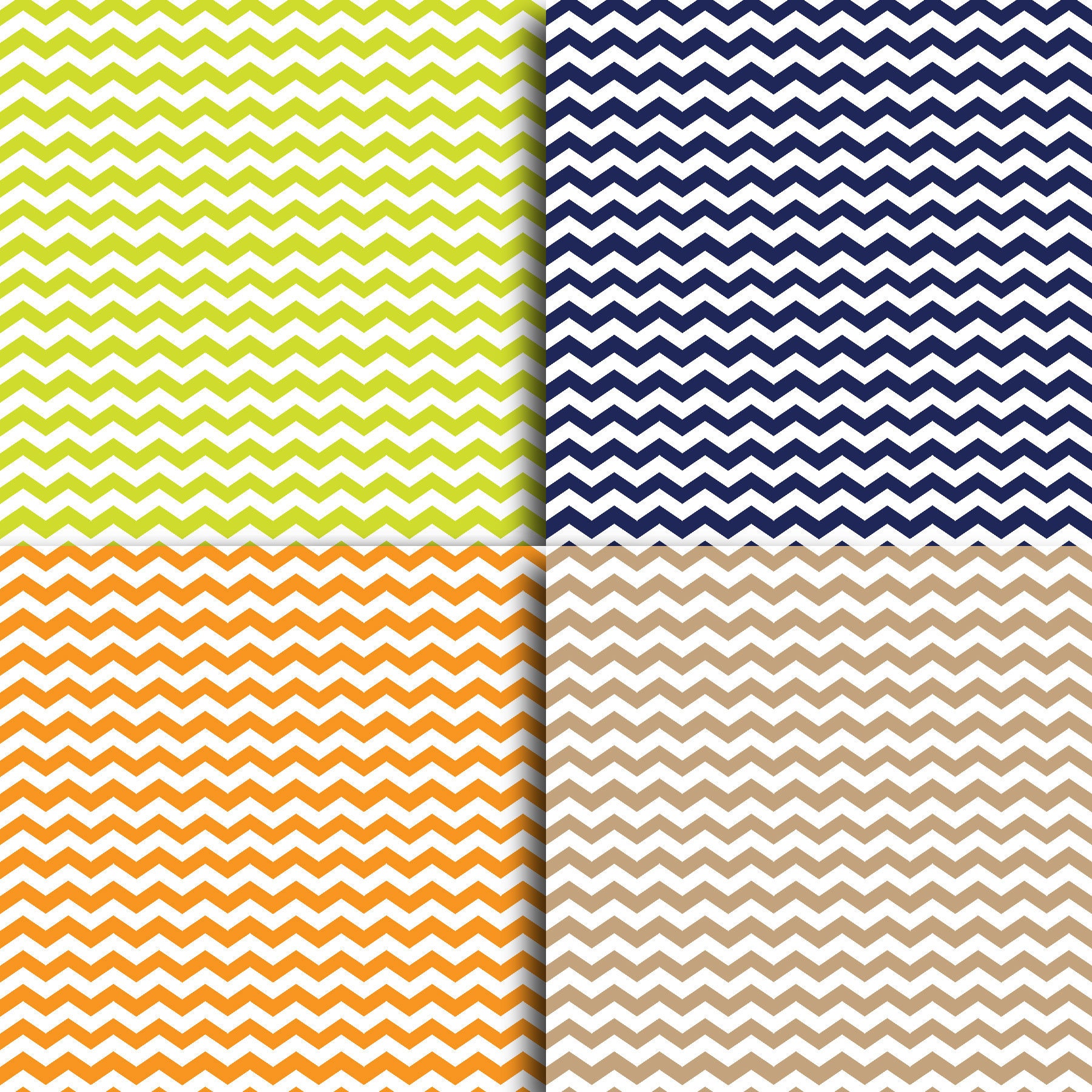 Chevron Paper Pack Digital Paper Chevron Backgrounds - Etsy
