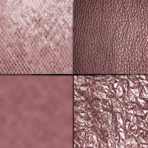 Rose Gold Textures, Rose Gold Background, Digital Paper, Pink Leather ...