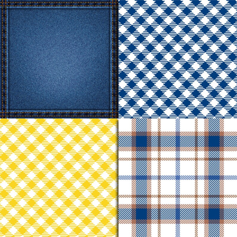 Cowboy digital paper cowboy clipart western paper pack 12 x | Etsy