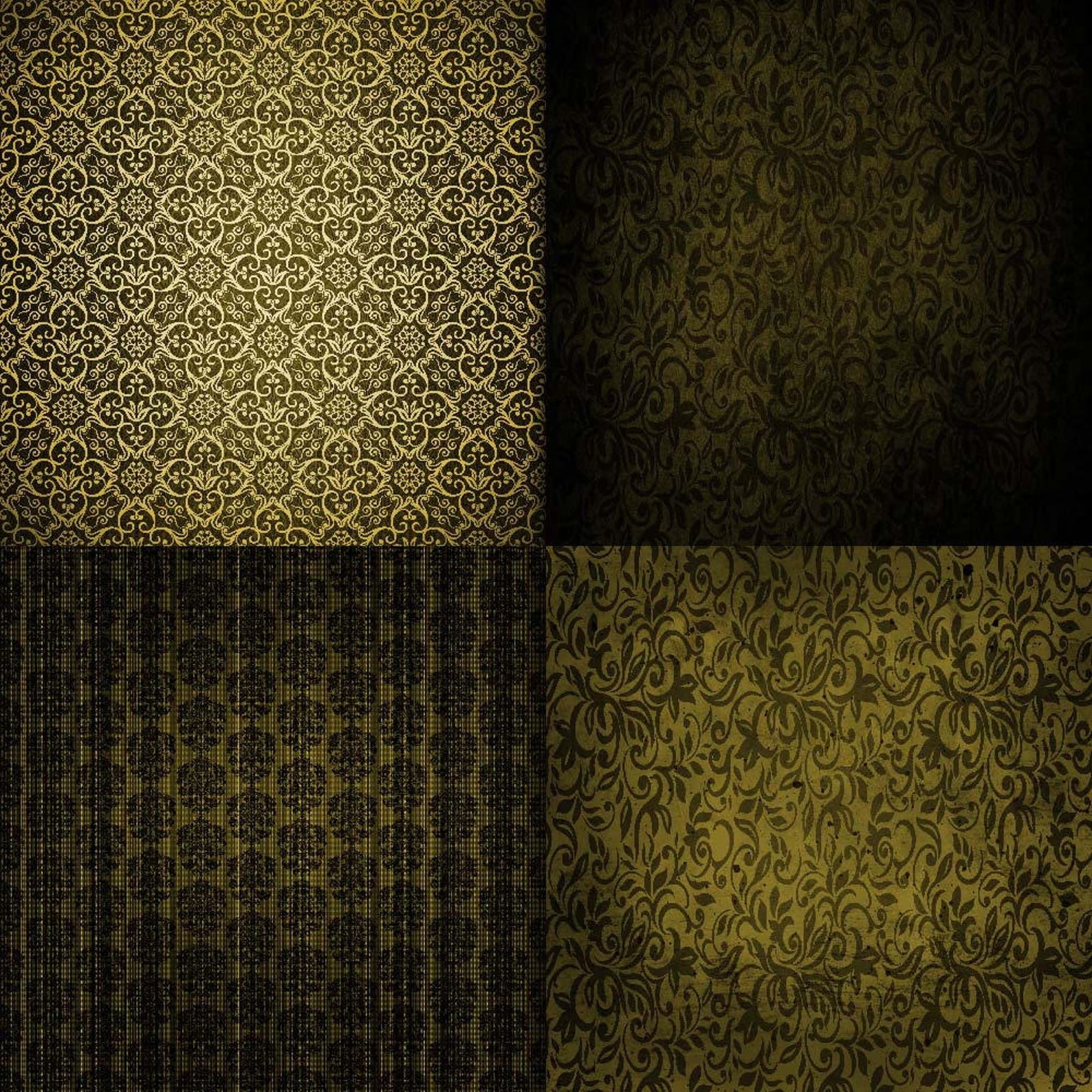 Grunge Gold Digital Paper Grunge Backgrouds Gothic - Etsy