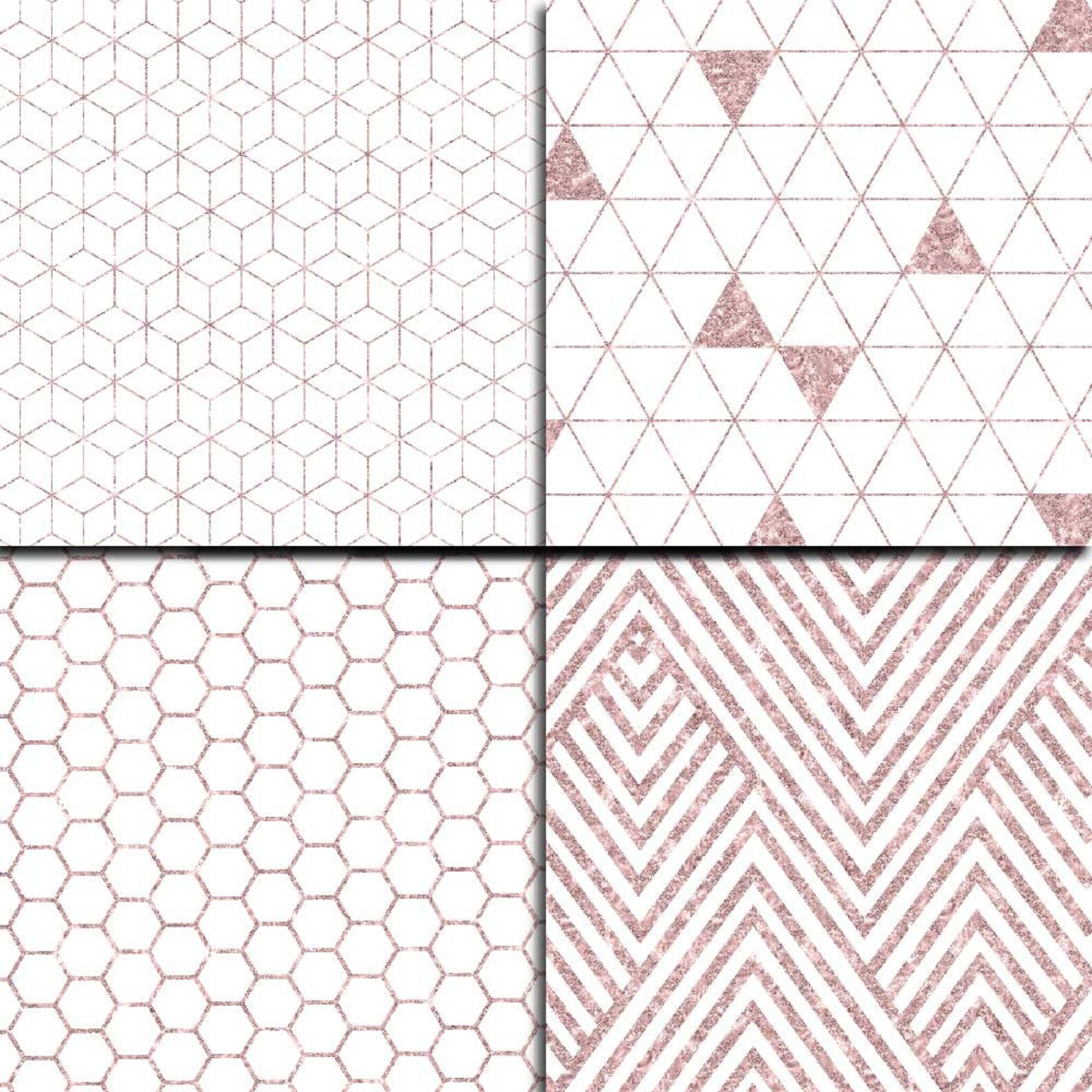 Rose Gold Pattern Pattern Overlay Rose Gold Glitter Pattern - Etsy