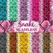 Snake Textures, Digital Paper, Seamless Pattern, Animal Background, Zoo ...