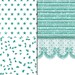 Glitter Turquoise Digital Paper White Backgrounds Shimmer - Etsy