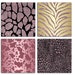 Rose Gold Glitter Safari Animal Print Digital Paper | Blush Cheetah ...