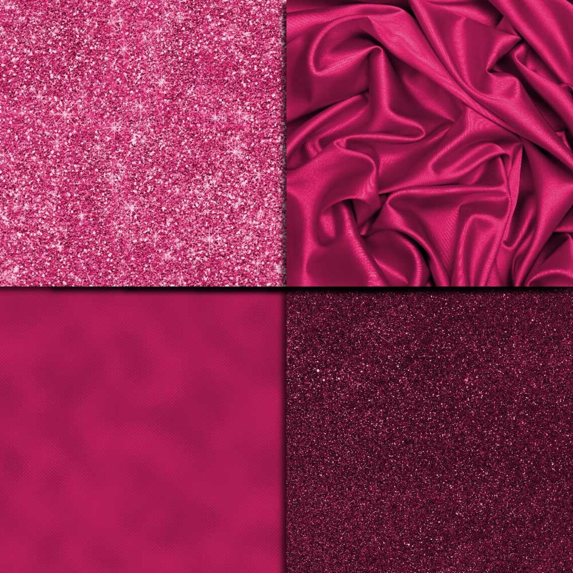 Hot pink textures fuchsia backgrounds fuschia glitter | Etsy