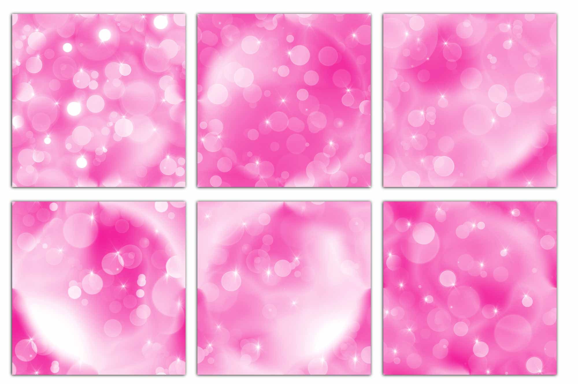 Pink Bokeh Lights Digital Paper Seamless Patterns Blurry - Etsy