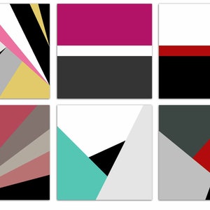 Block Colors Digital Paper Plain Bright Vivid Colorful - Etsy