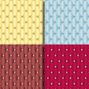 Tufted Digital Paper, Silver Glitter Buttons, Luxury Backgrounds ...