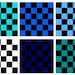 Black Checkers Seamless Patterns Digital Paper Chess Board - Etsy