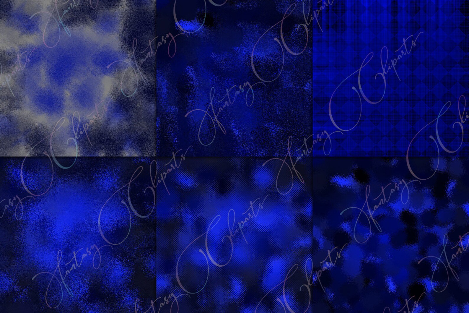 Blue grunge digital paper halloween paper pack black | Etsy