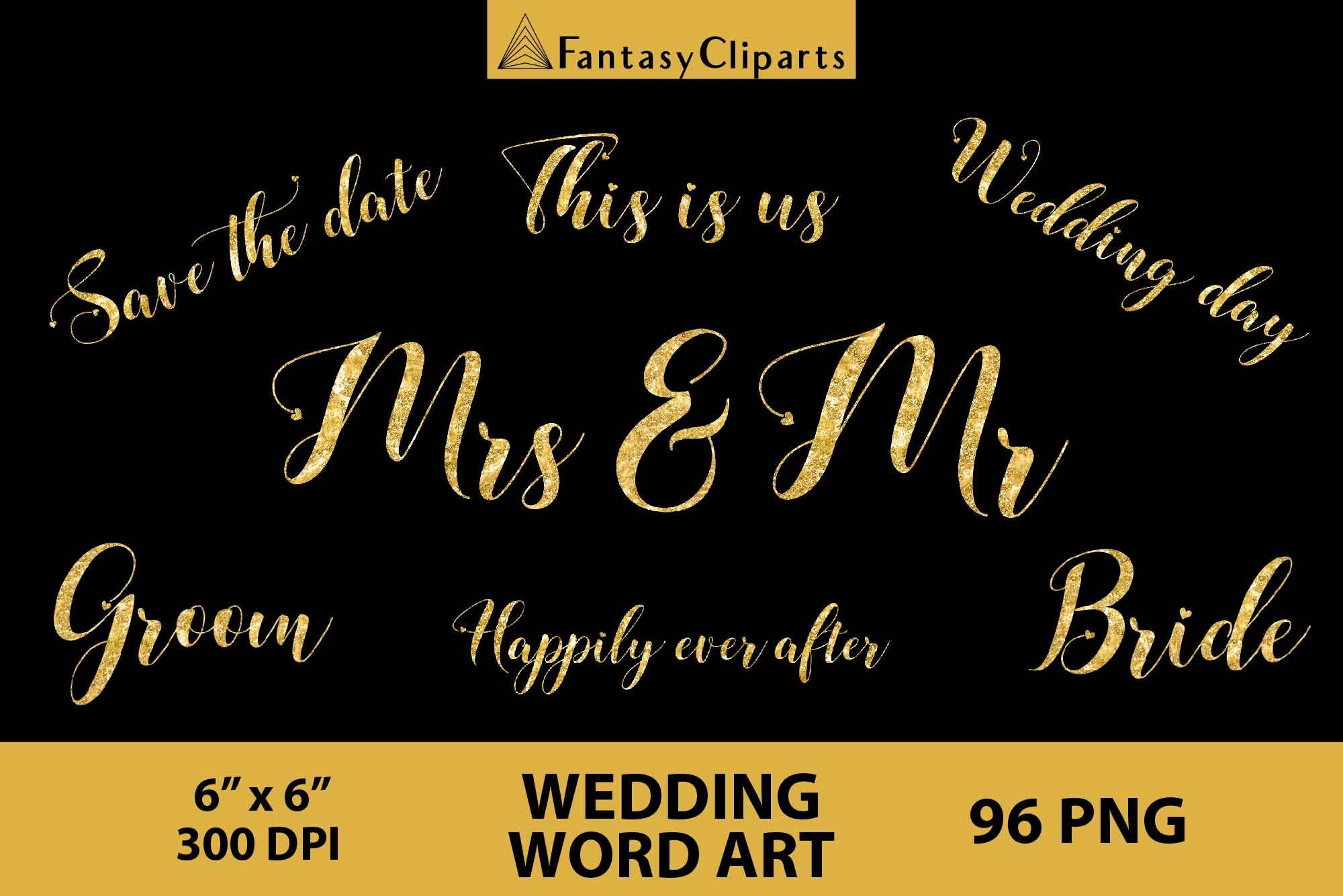 Save The Date Word Art Png