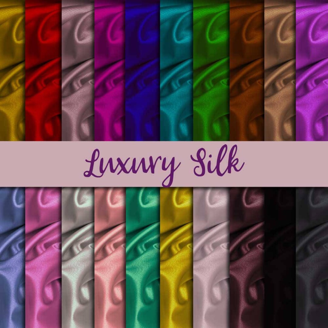 Silk Backgrounds, Silk Digital Paper, Rose Gold Silk, Silk Paper Pack ...