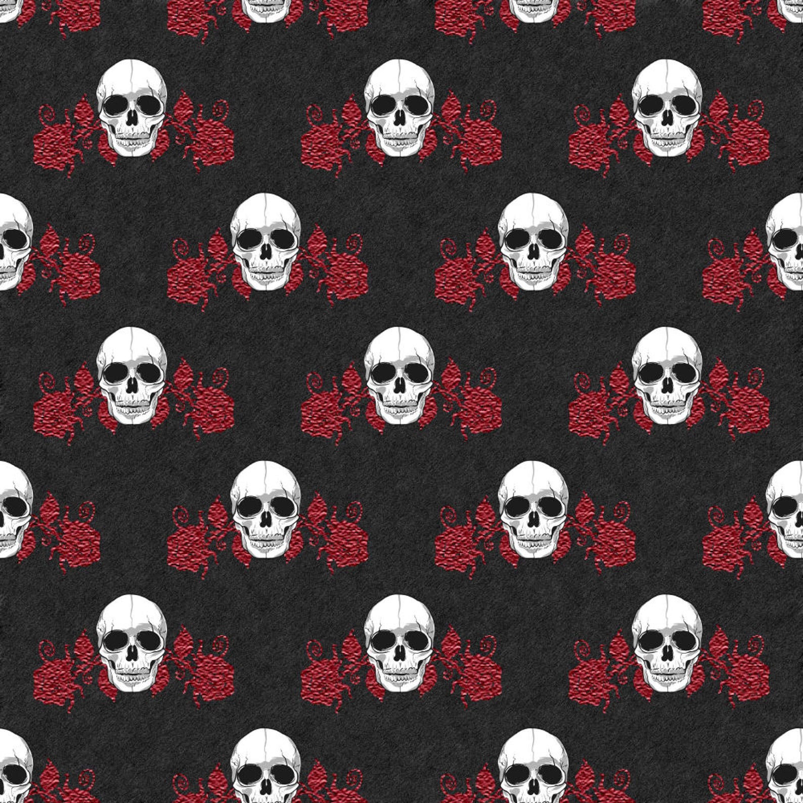 Gothic Digital Paper Gothic Scrapbook Victorian Damask - Etsy