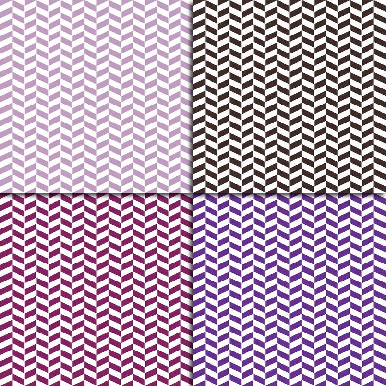 Herringbone Pattern Digital Paper Geometric Patterns - Etsy