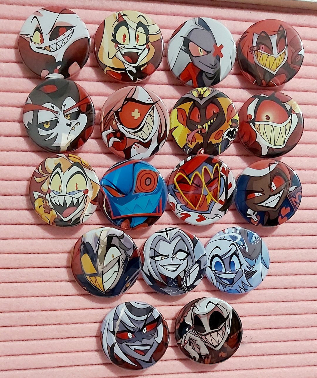 HAZBIN HOTEL 38mm Pinback Badges - Etsy