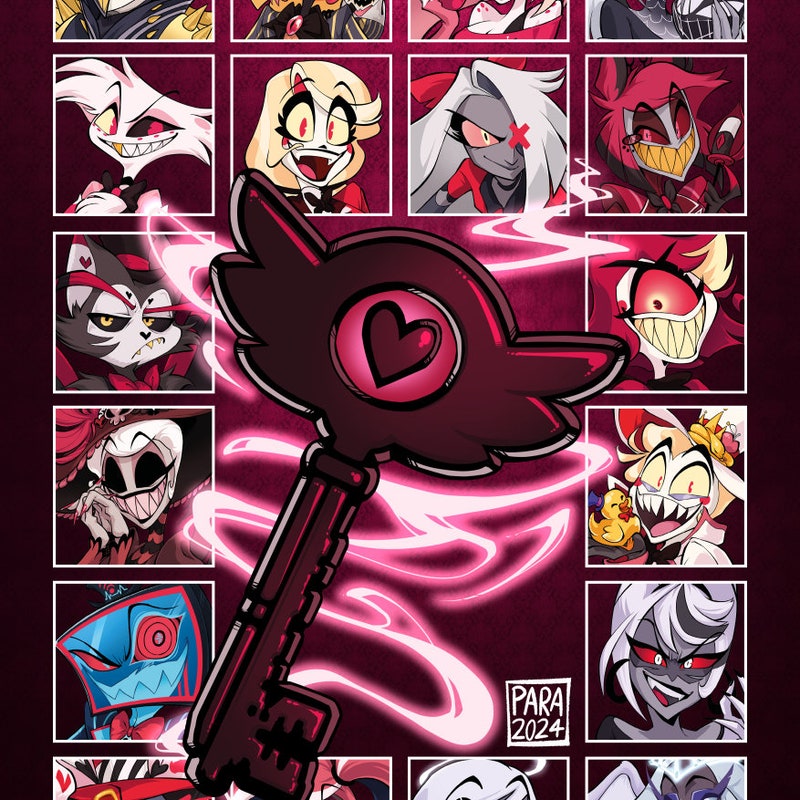 Hazbin Hotel Posters - Etsy