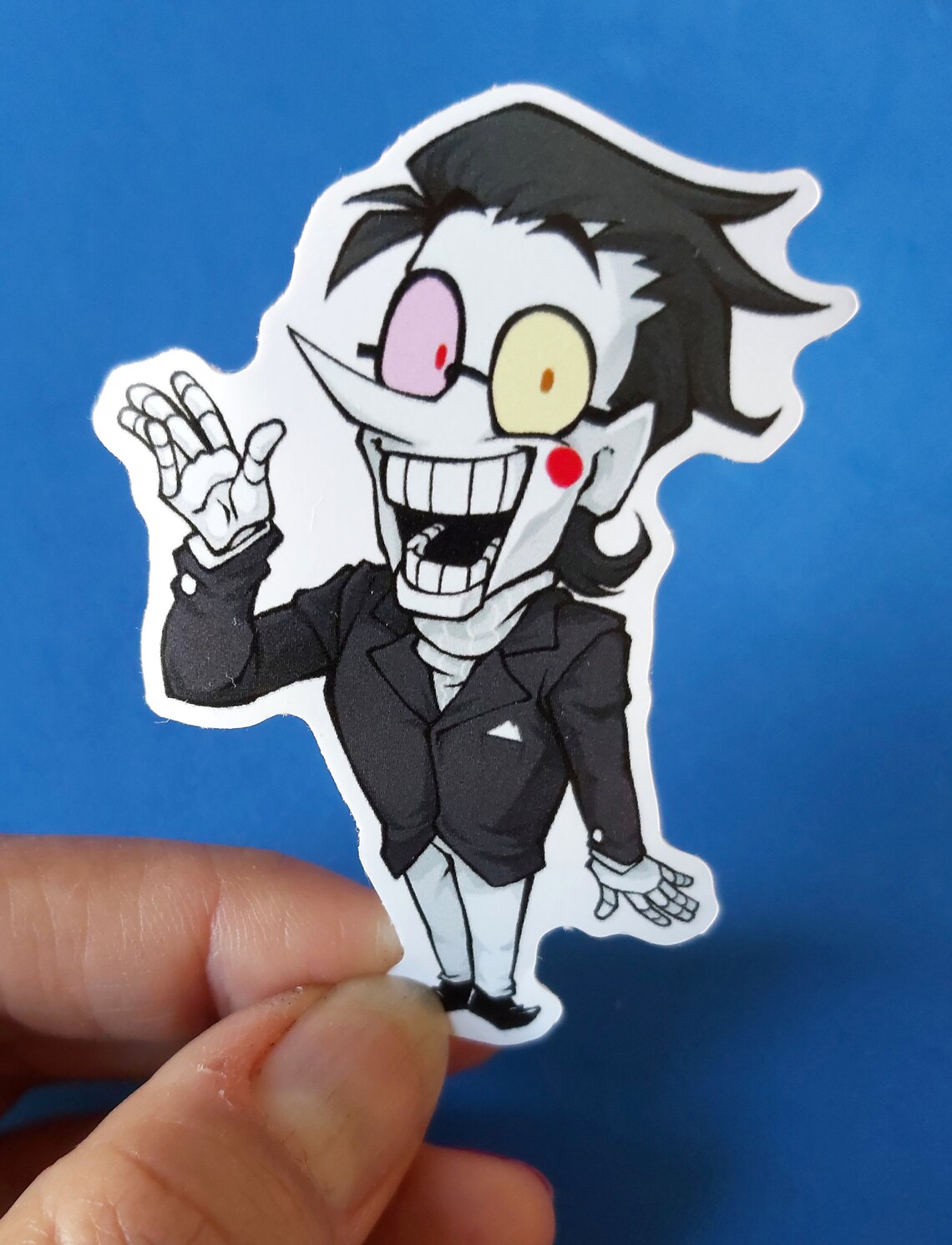 Spamton 2 Vinyl Stickers Deltarune - Etsy Hong Kong