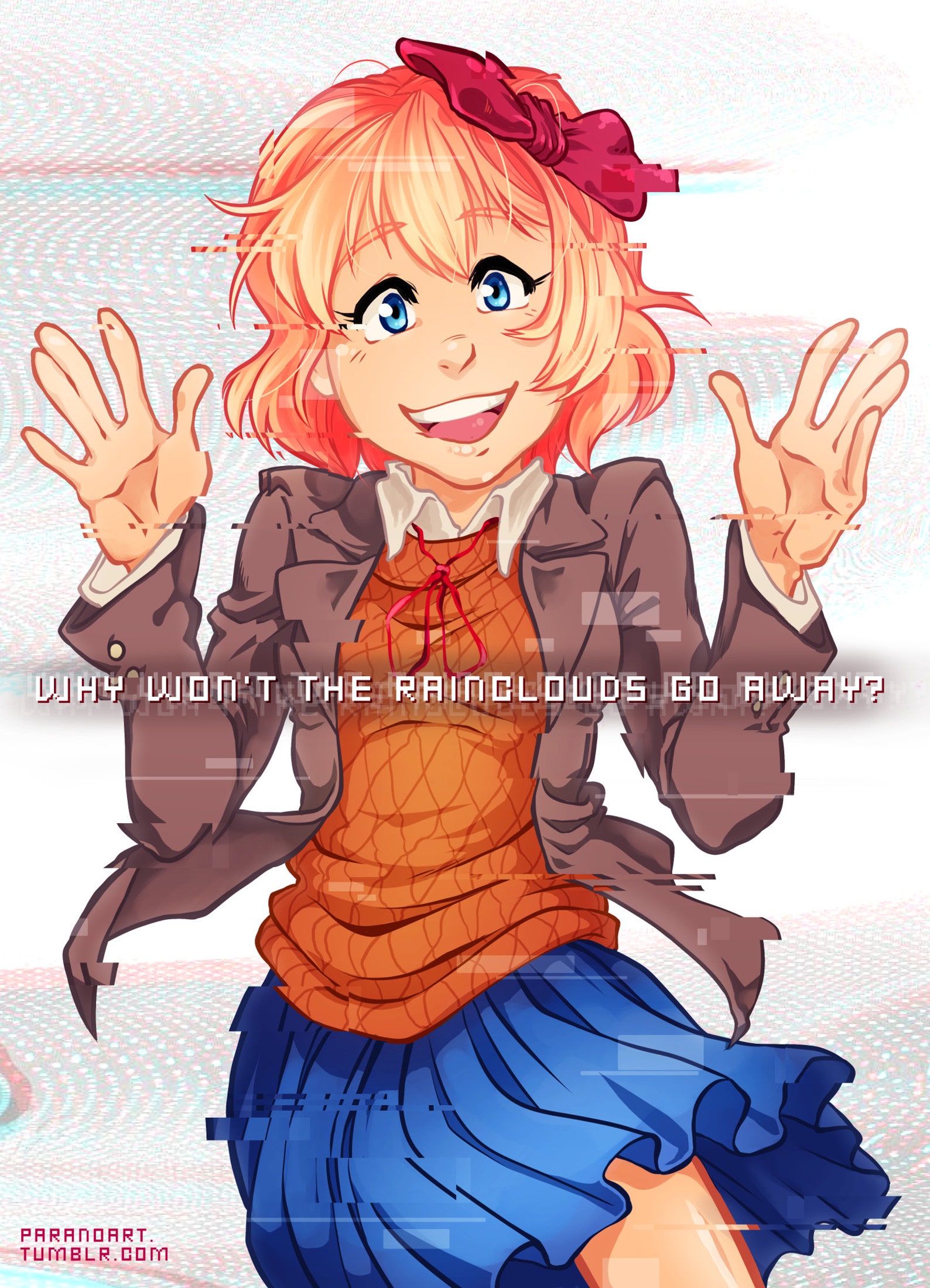 Doki Doki Literature Club Monika A4/A5 Poster Prints AND | Etsy Canada