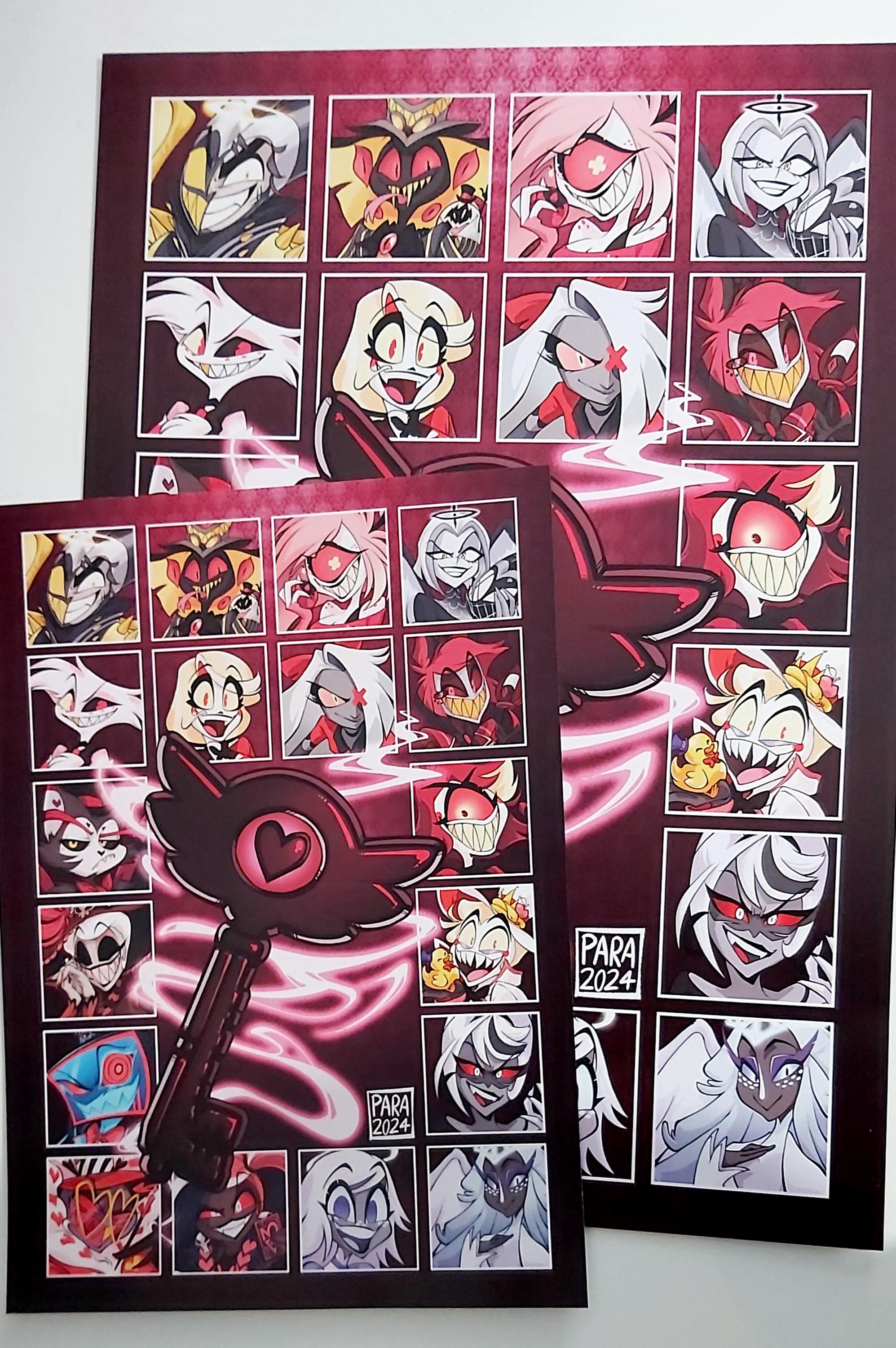 HAZBIN HOTEL Poster A4 Printer Paper Size - Etsy