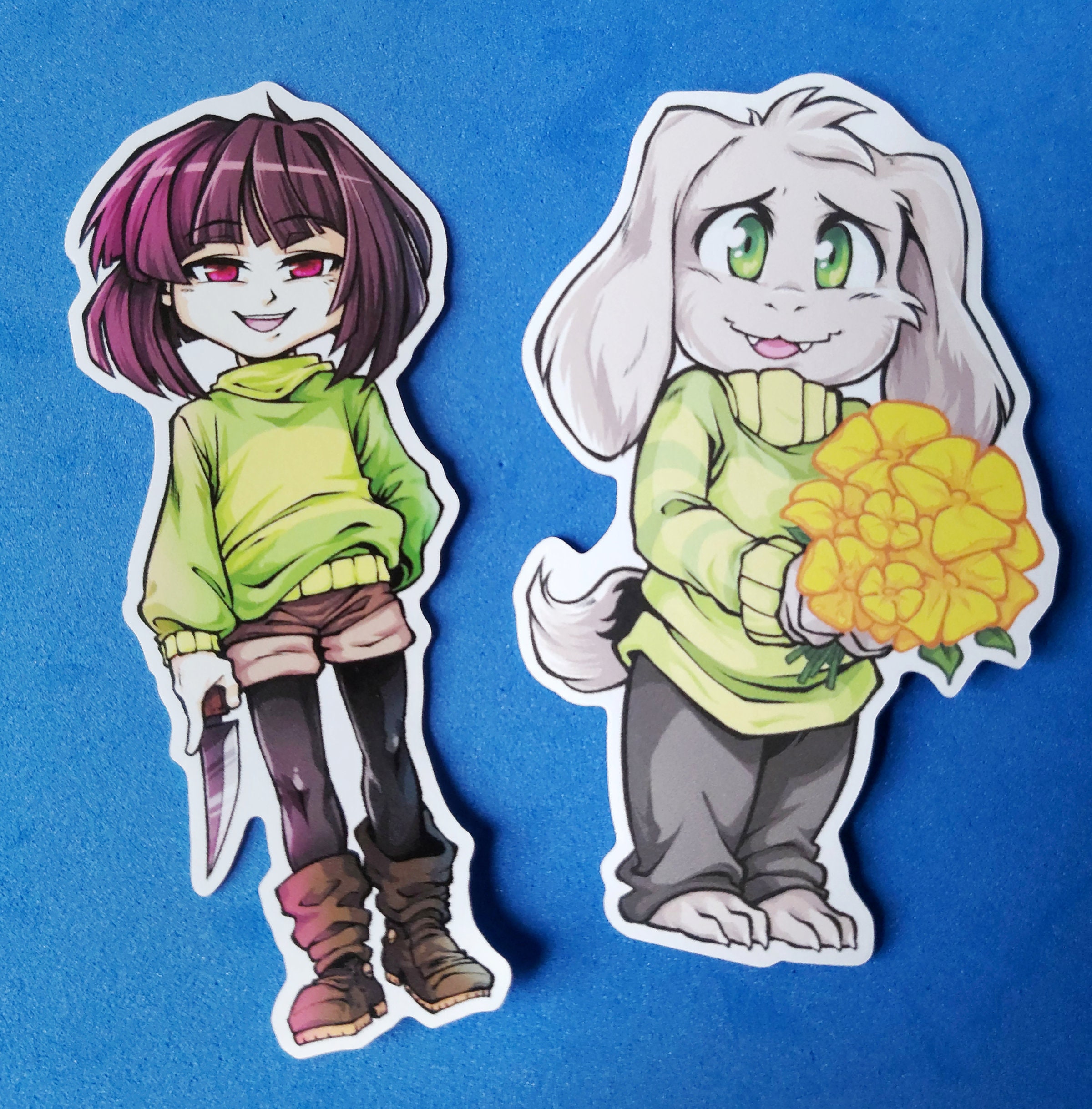 Undertale Stickers Waterproof Vinyl 2-3 Inches | Etsy UK