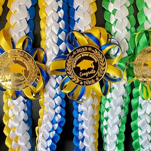 Personalized Graduation Medallion Keepsake Gift Award Gold Laser ...