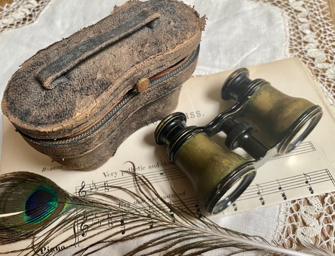 Antique Opera Binoculars With Original Case - Etsy