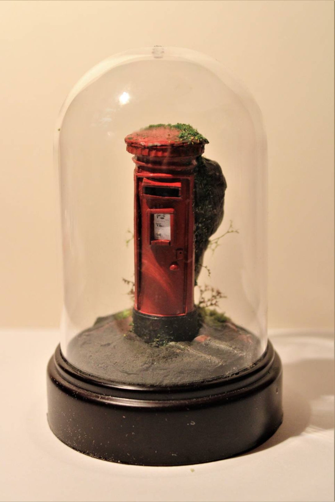 Miniature Post Box Diorama Over Grown - Etsy