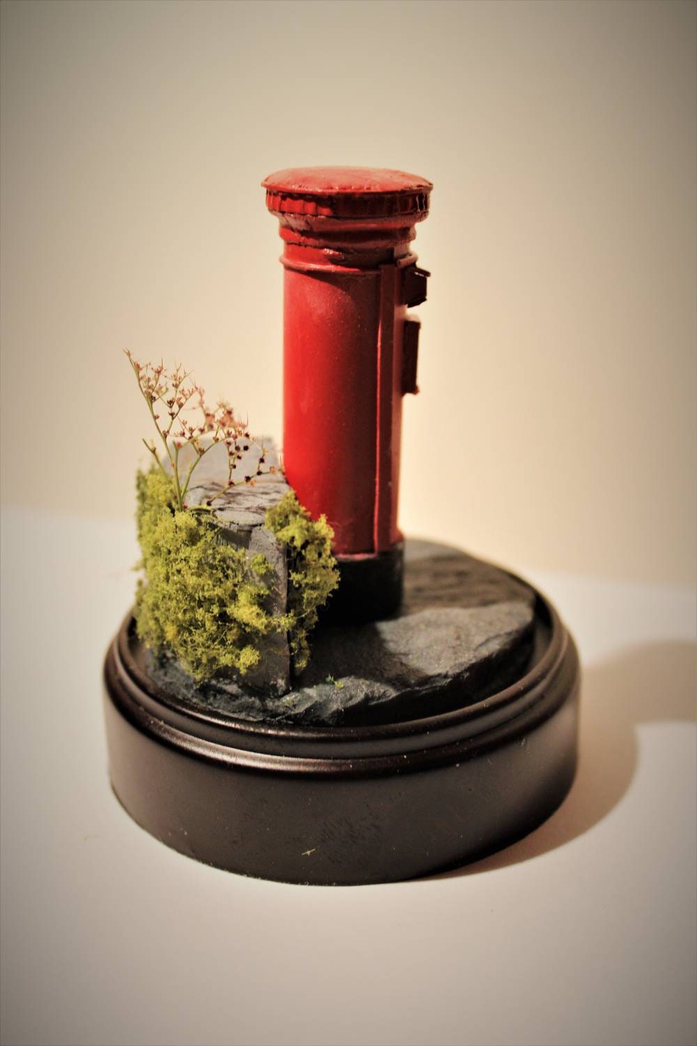 Miniature Post Box Diorama Small Garden Wall - Etsy