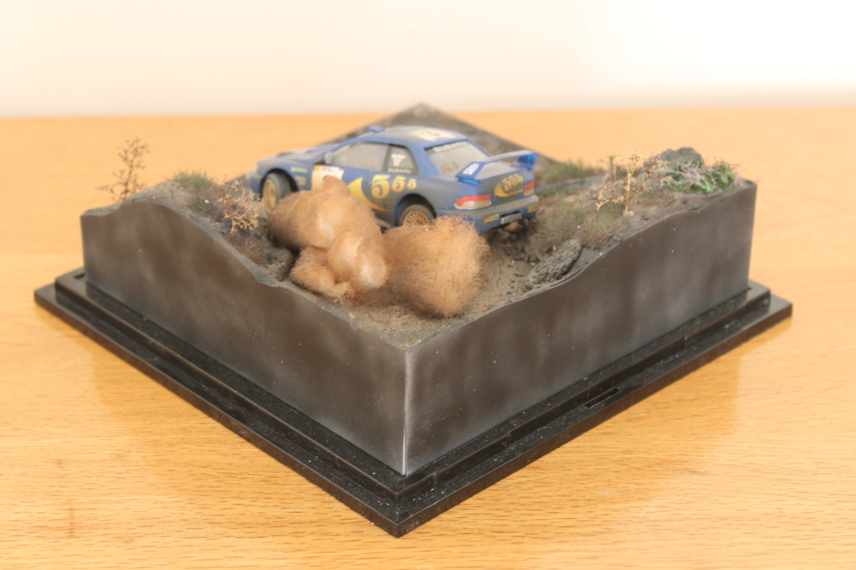 Rally Diorama 1/43 Scale Mcrae Rally Portugal Subaru Impreza Art Piece ...