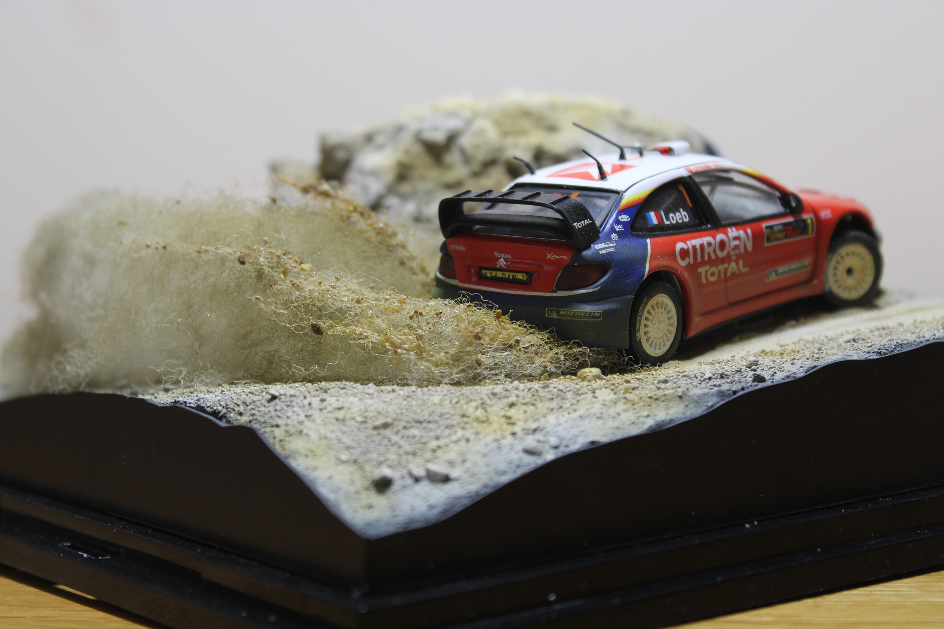 Rally Diorama 1/43 Scale Loeb Cyprus Citroen Xsara Art Piece WRC - Etsy