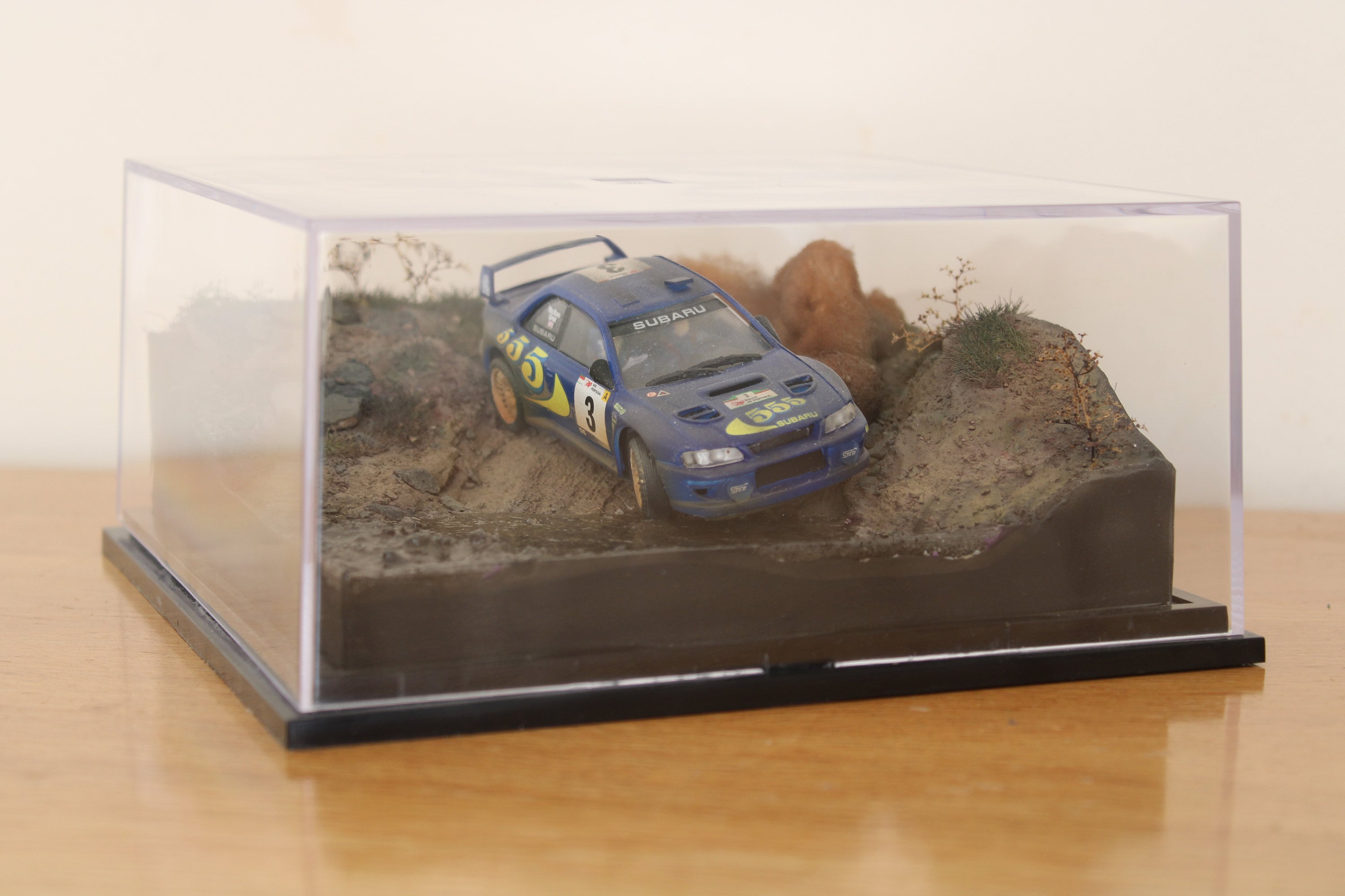 Rally Diorama 1/43 Scale Mcrae Rally Portugal Subaru Impreza Art Piece ...