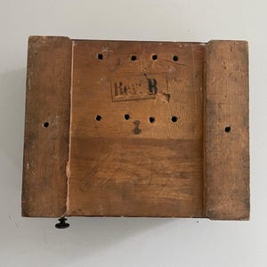 Antique German Wood Servants Bell Board, Butlers Call Indicator - Etsy