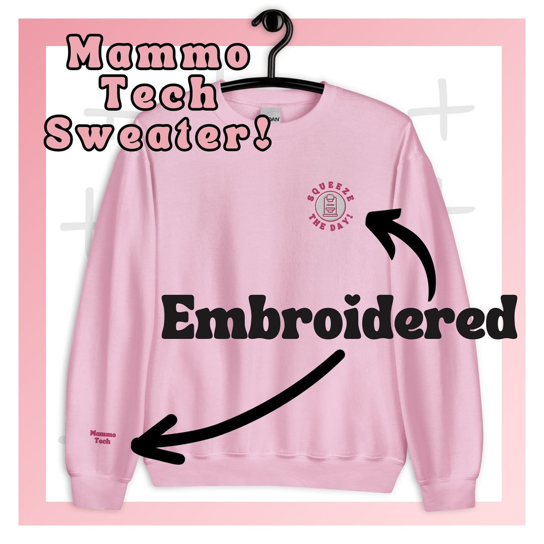 Funny Mammo Tech Sweatshirt, Mammography Technologist, Mammography Tech ...