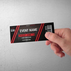 Custom Tickets Design, Sale Ticket, Discount Ticket, Business Ticket ...