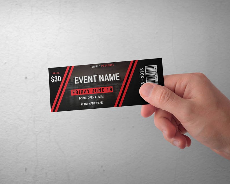 Custom tickets design sale ticket discount ticket business | Etsy