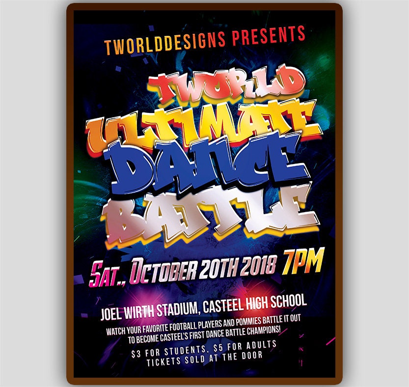 Dance Battle Poster