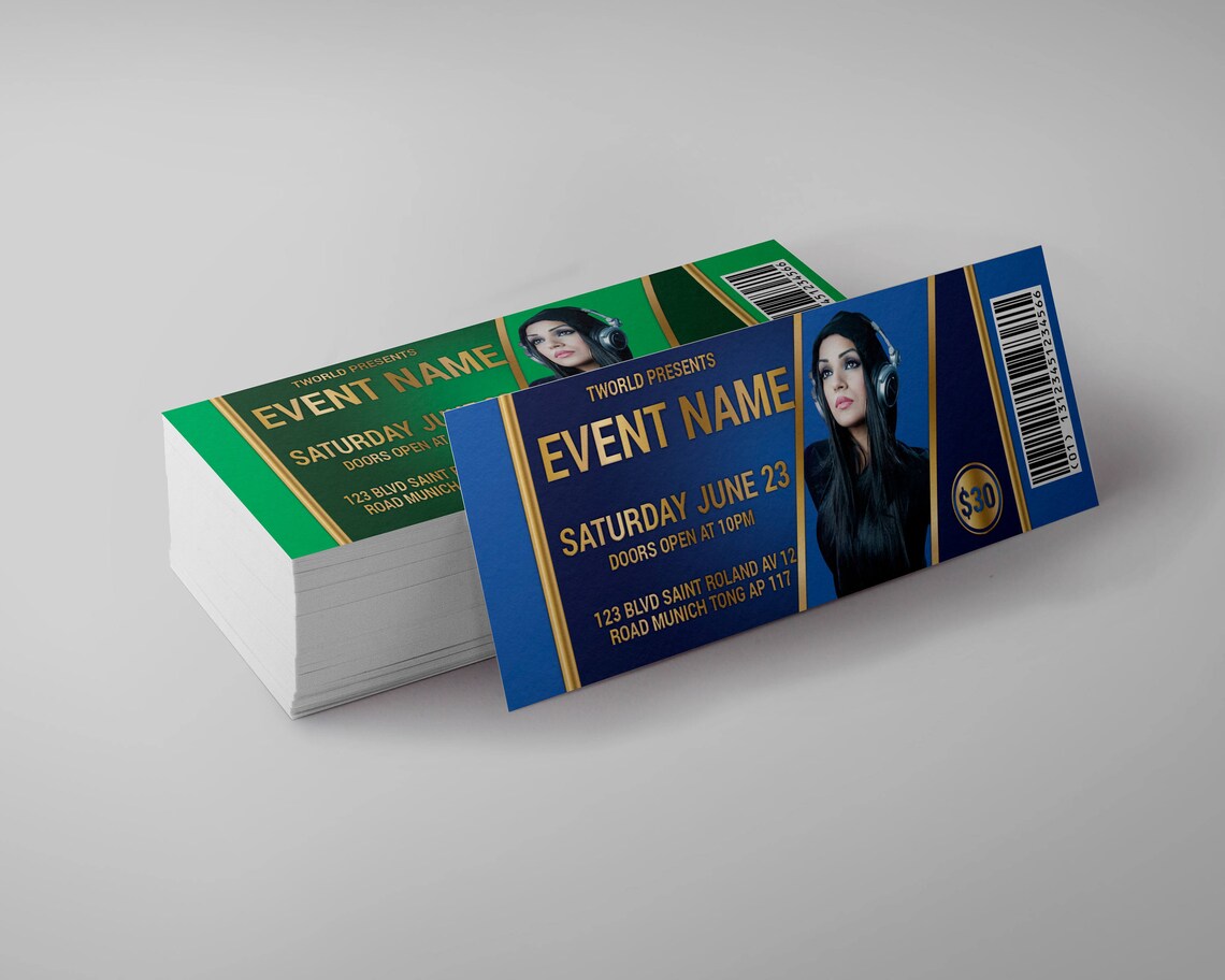 Vip Tickets Invitation Ticket Birthday Ticketcomedy Ticket - Etsy